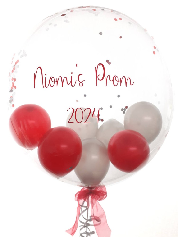 Personalised School Prom Balloon in a Box