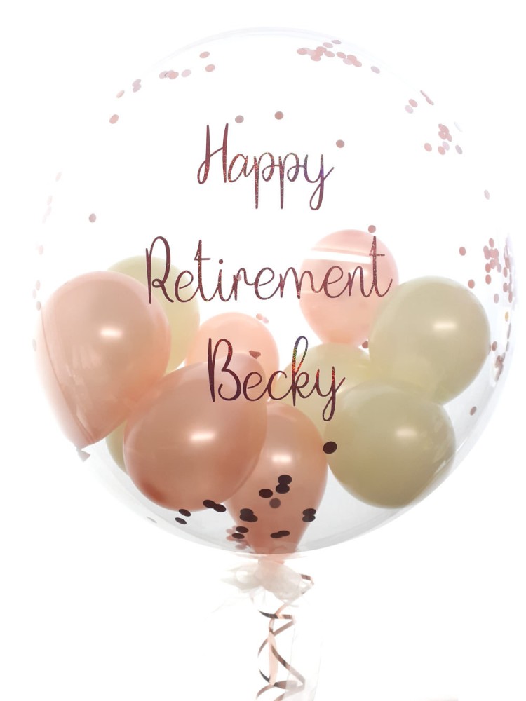 Create your own personalised retirement balloon