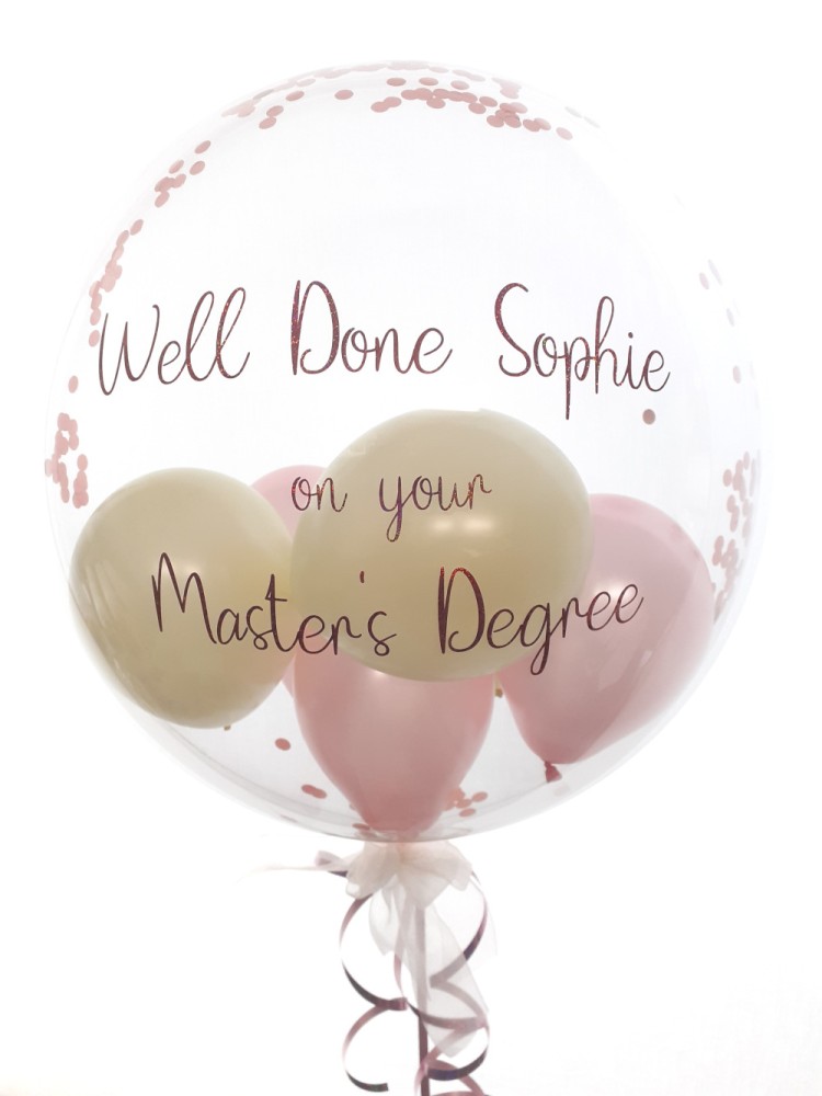 Design your own personalised balloon in a box
