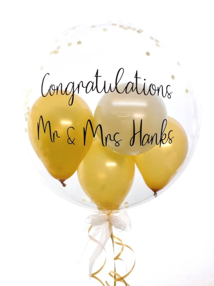 Personalised wedding balloon, design your own